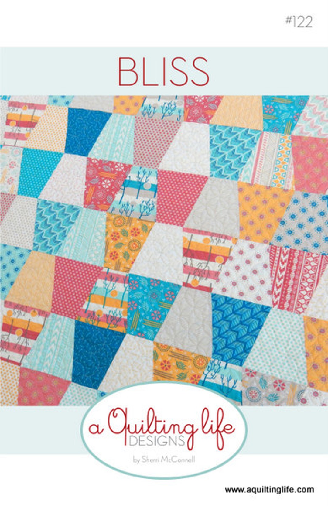 Paper Pattern for Bliss Quilt - Etsy