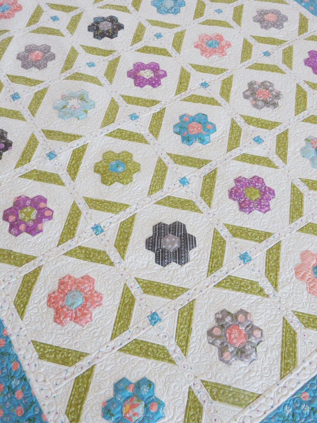 Blooms Paper Pattern - Etsy