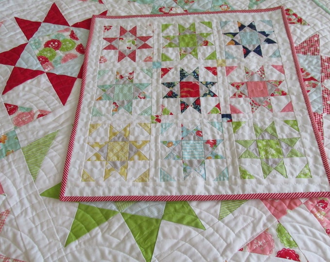 Maple Sky Mini Quilt PDF Pattern - Etsy
