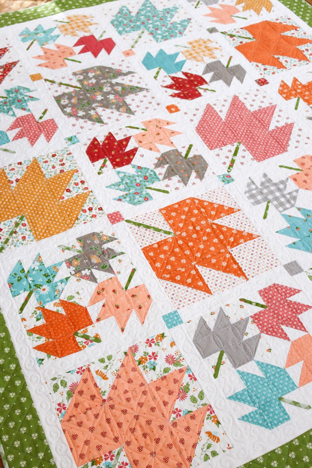 Maple Sky Remix Quilt + Mini Pattern QLD231 PDF - Etsy