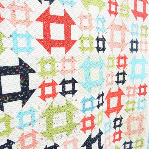 Window Box PDF Digital Quilt Pattern by Pieced Just Sew Jelly - Etsy
