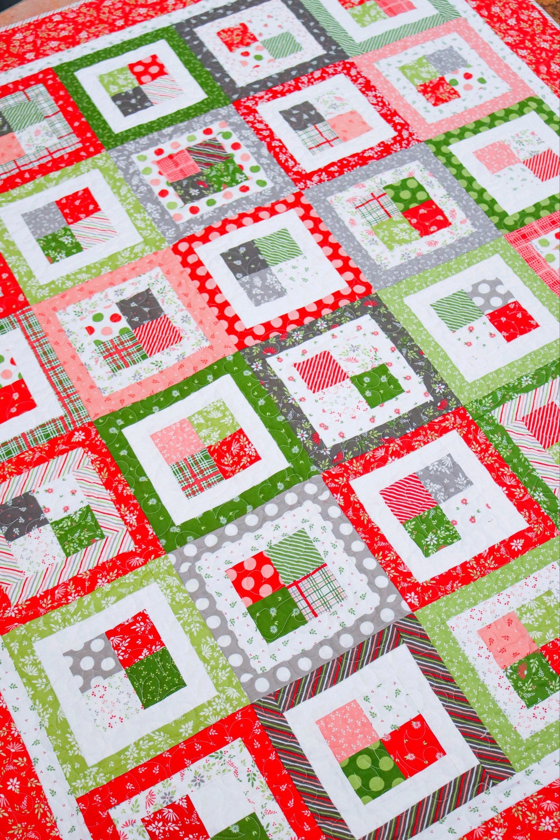 Candy Boxes Quilt Pattern QLD228 new Paper - Etsy
