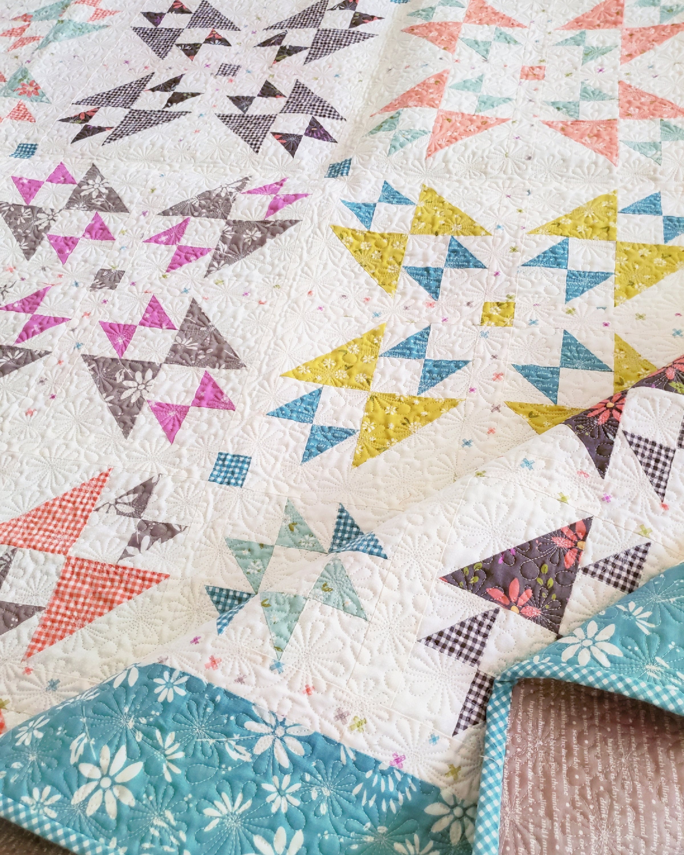 Sand Castles Quilt Pattern 212 paper - Etsy