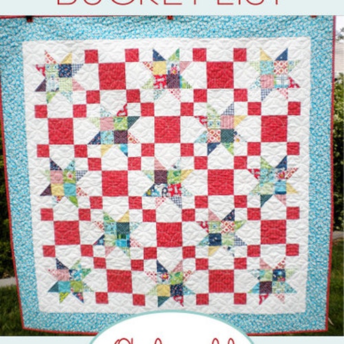 Bucket List Patchwork Quilt Pattern paper | Etsy