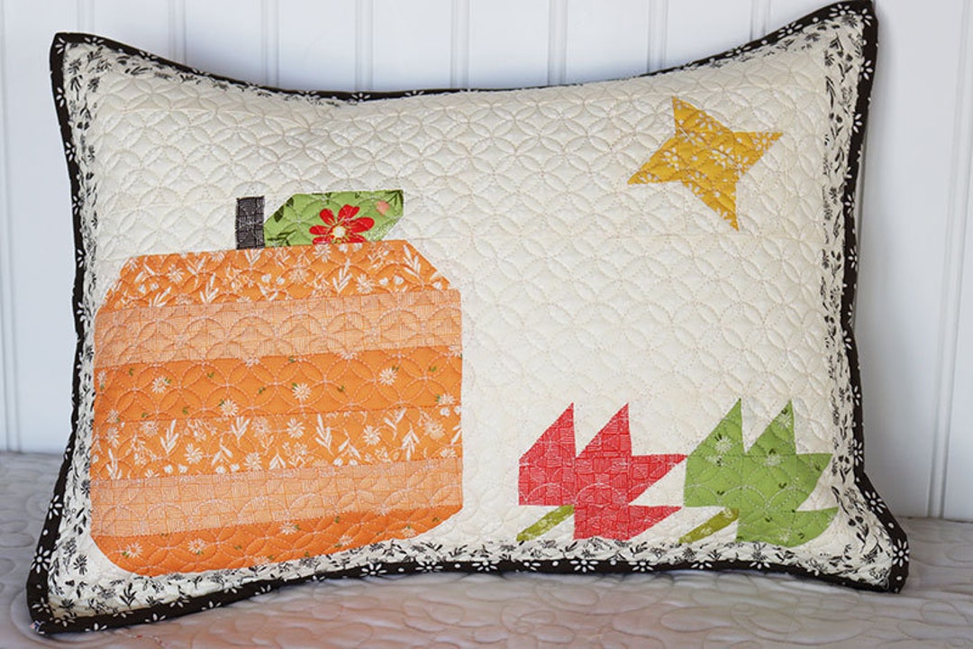 Fall Mini With Pumpkin, Leaves, and Star PDF Pattern - Etsy