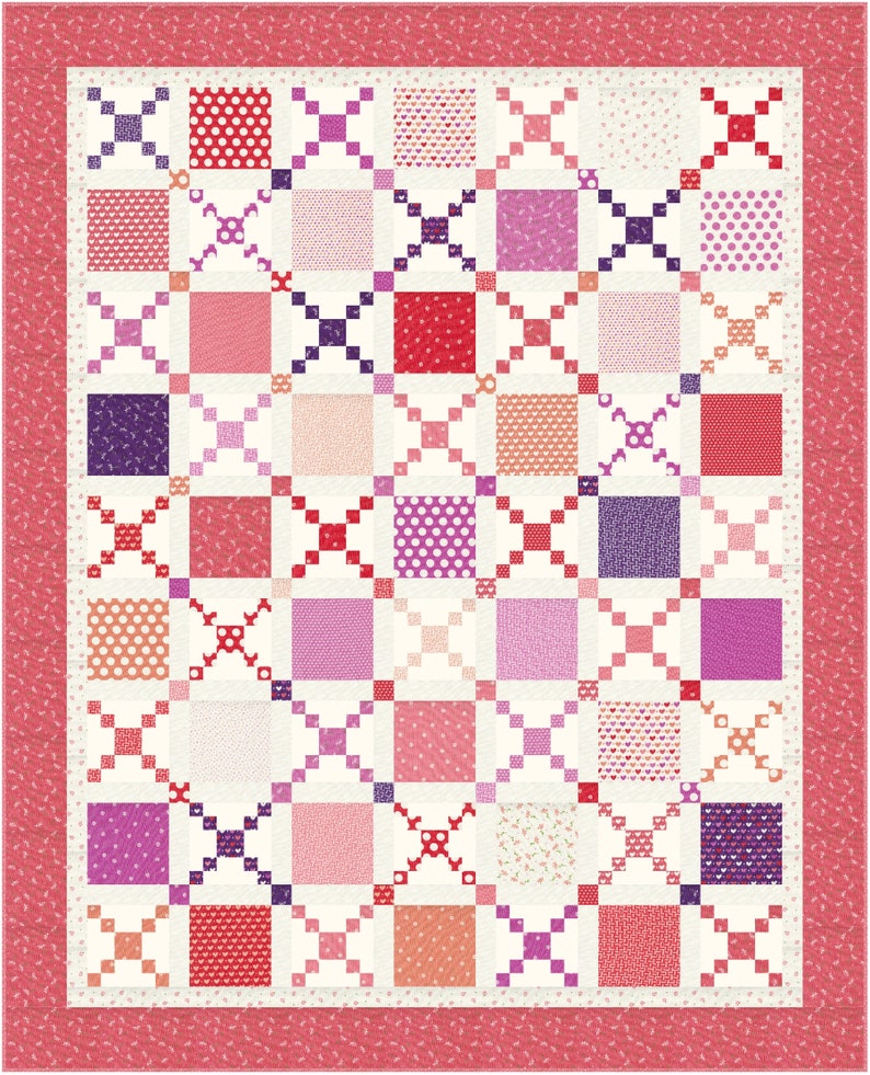 Heartstrings Quilt Pattern PDF QLD204 - Etsy