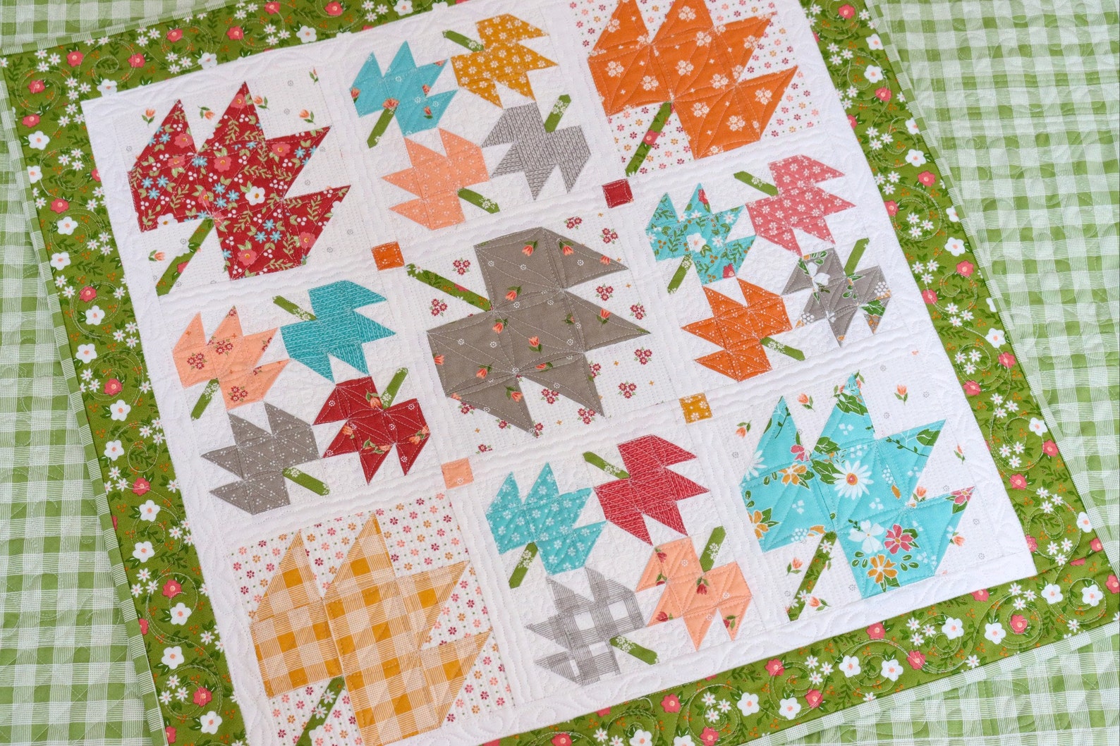 Maple Sky Remix Quilt + Mini Pattern QLD231 PDF - Etsy