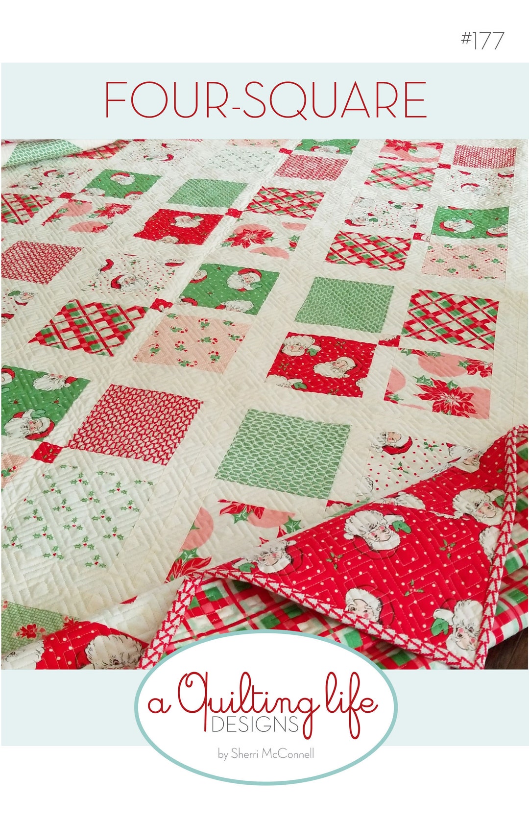 Four-square PDF Pattern 177 - Etsy