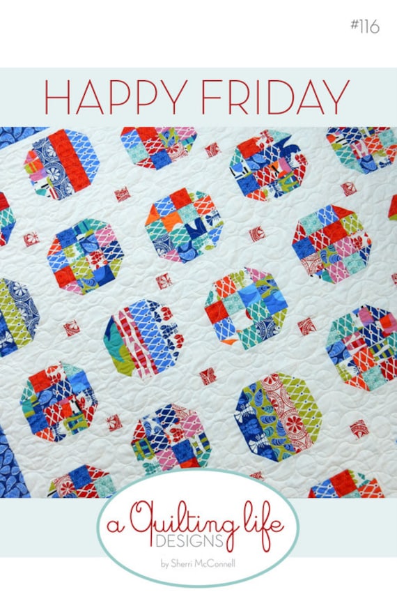 Happy Friday PDF Quilt Pattern | Etsy