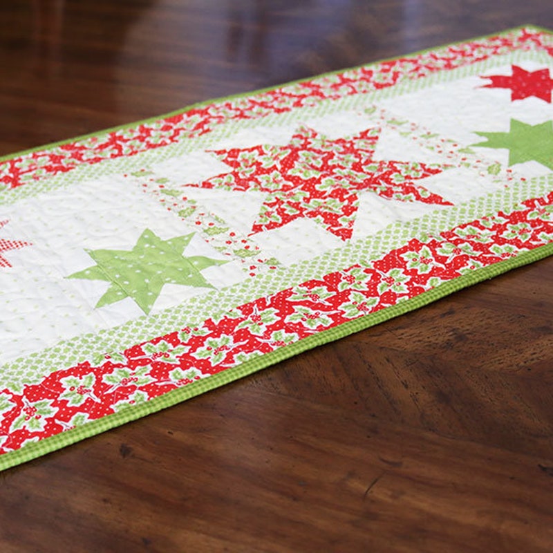 Quilted Christmas Table Runner - Etsy