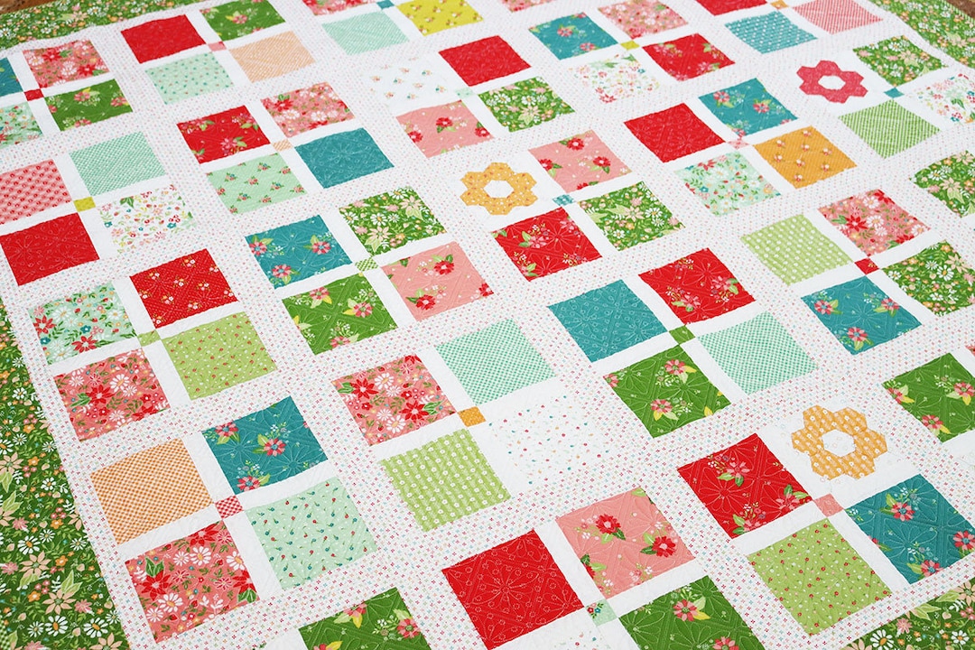 Four Square (new) Quilt Pattern QLD177 (PDF) - Etsy