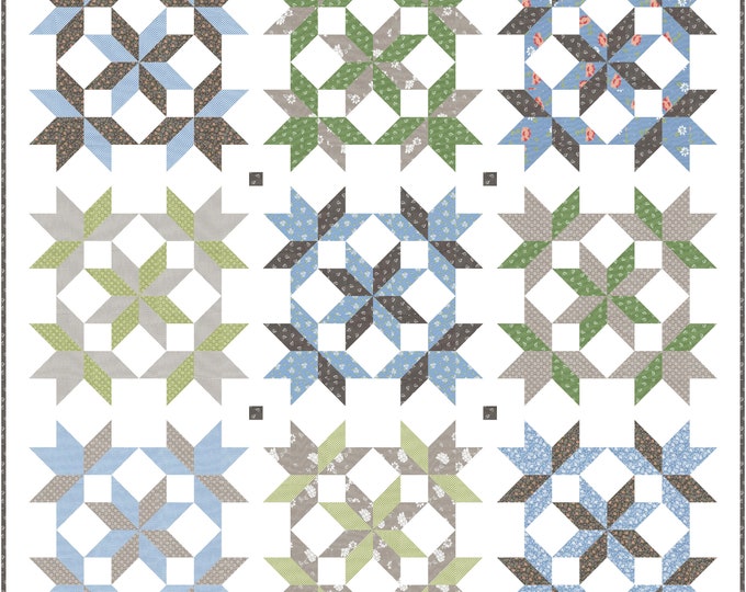 Summer Sky Quilt Pattern QLD219 PDF - Etsy