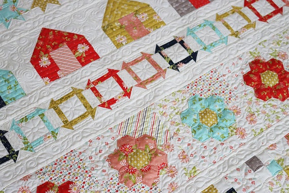 Row House Quilt Pattern
