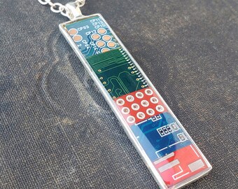 Circuit Board Pendant - Etsy
