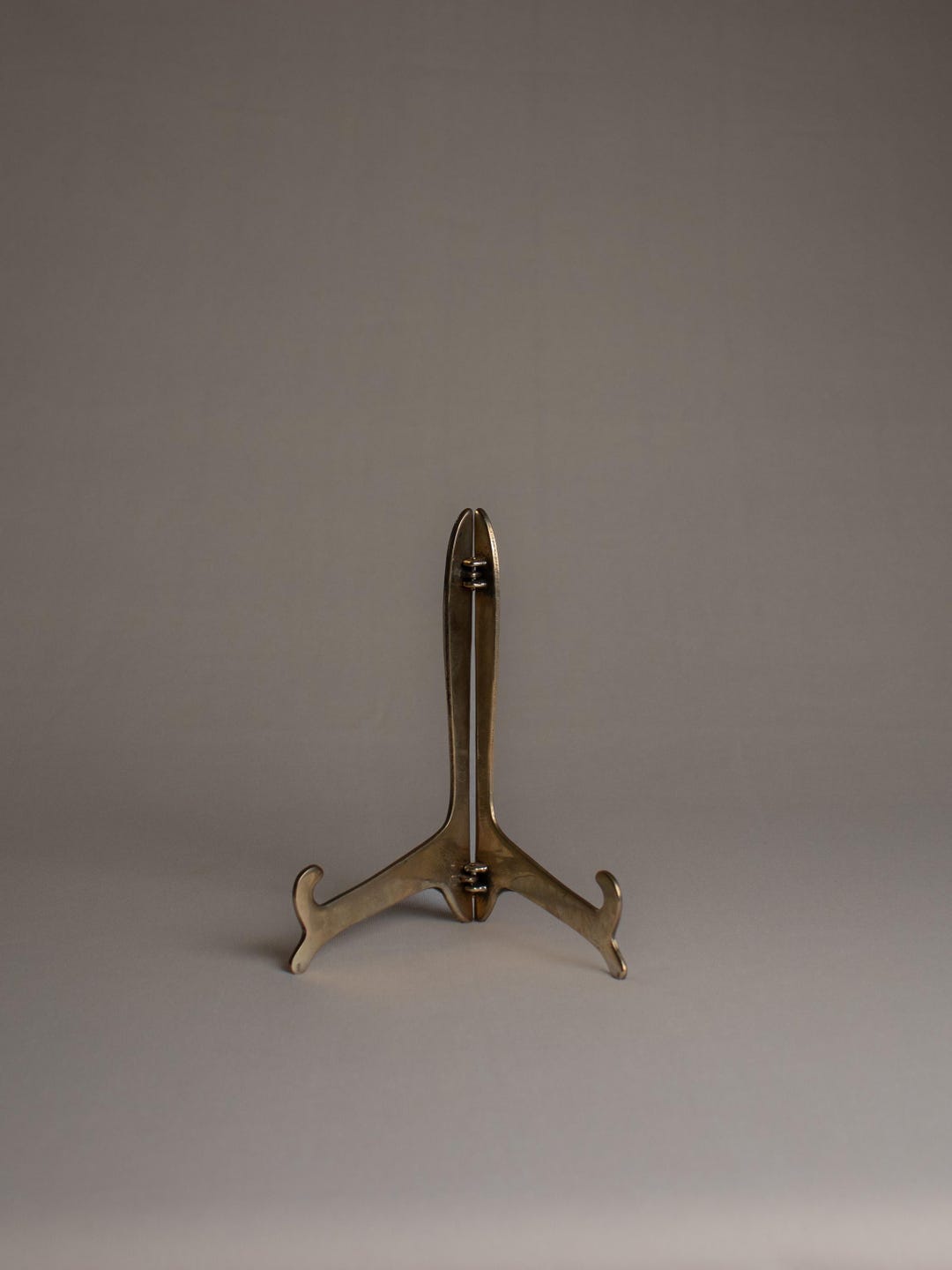 Vintage Brass Display Stand - for Artwork, Paintings, Etc - Etsy