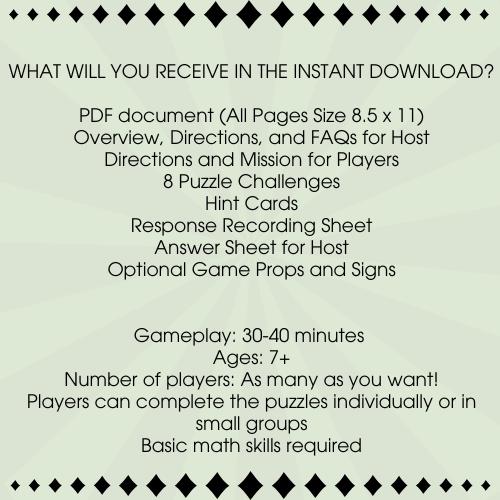 Reindeer Rescue Escape Room Game Printable Christmas Kids Activity ...