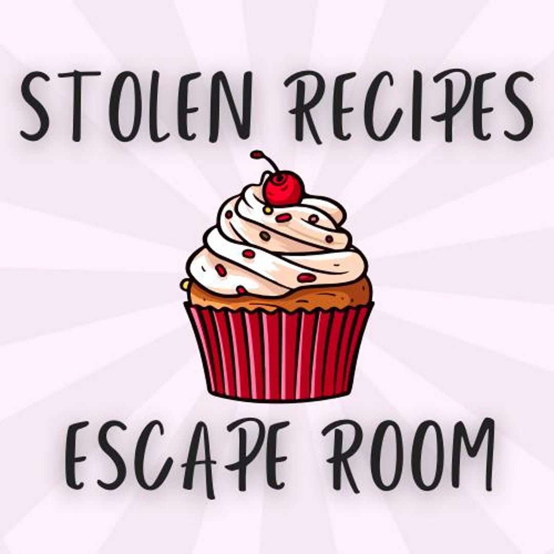 Stolen Recipes Escape Room Printable Activity for Young Kids Fun Escape ...