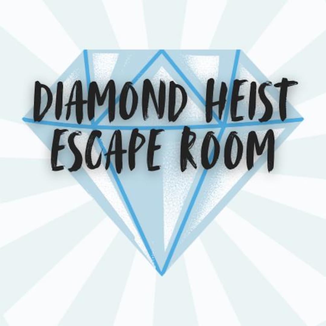 Diamond Heist Escape Room Game, Kids Party Activity, Printable PDF ...