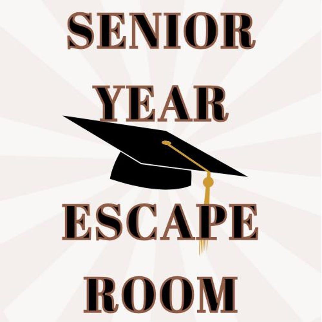 Senior Year Escape Room, Graduation Party Game, Printable PDF Download ...