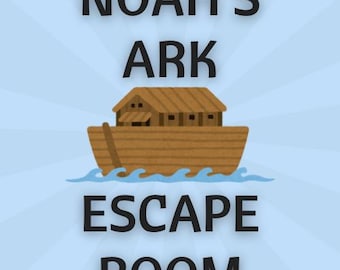 Jonah and the Whale Escape Room Game, Kids Bible Story Activity ...