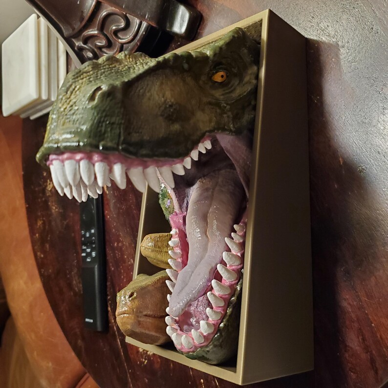 T-rex, Jurassic Book Nook - Etsy