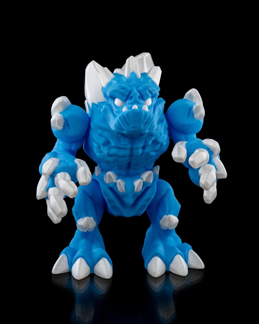 Articulated Animal Toy Frozen Guardians Ice Golem - Etsy