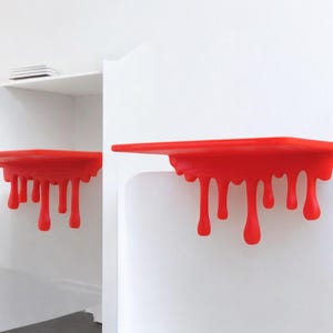 Dripping Wall Shelf: Modern Floating Shelf for Home Decor - Etsy