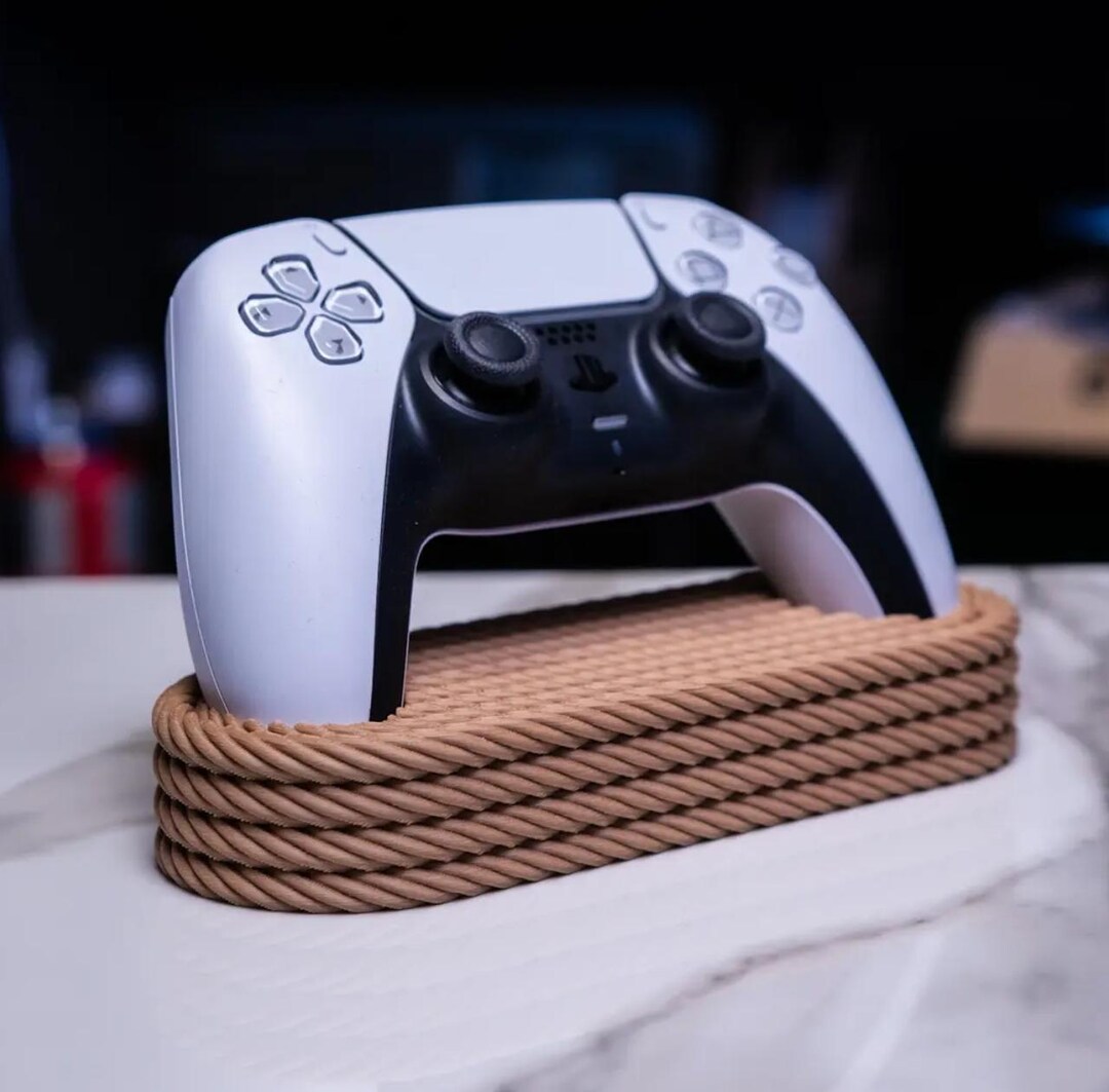 Rope Controller Stand 3D Printed for PS5 & Xbox Controllers Durable ...