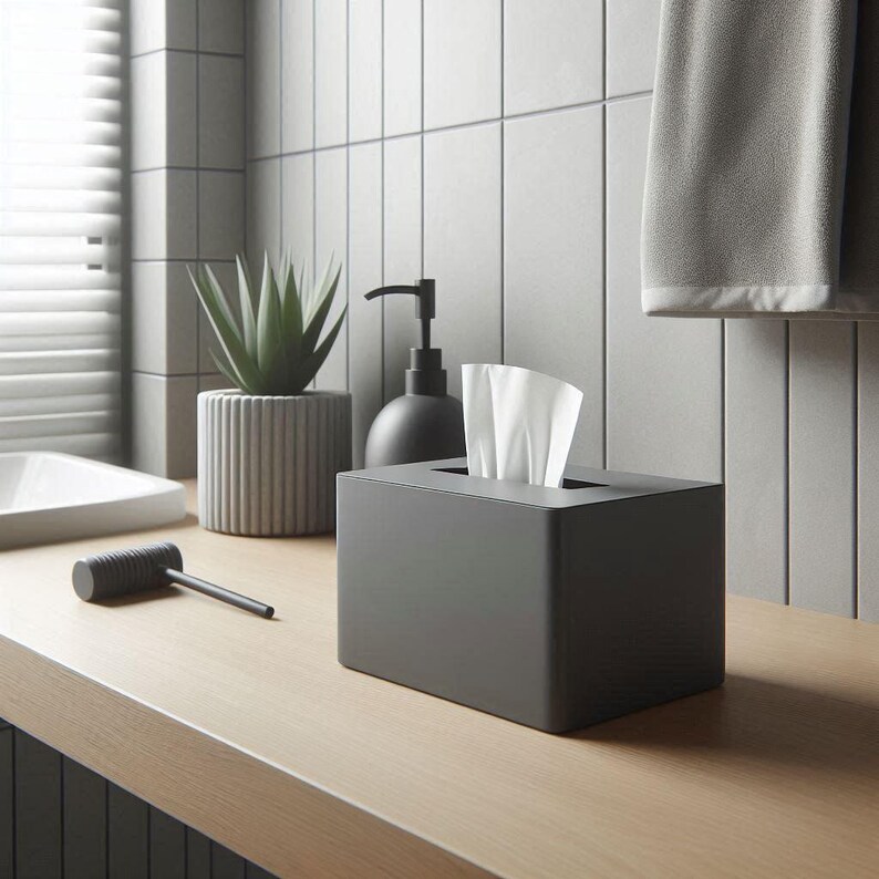 Minimalist Tissue Holder Modern for Home & Office Sleek, Stylish ...