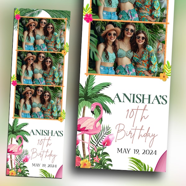 Tropical Photo Booth - Etsy