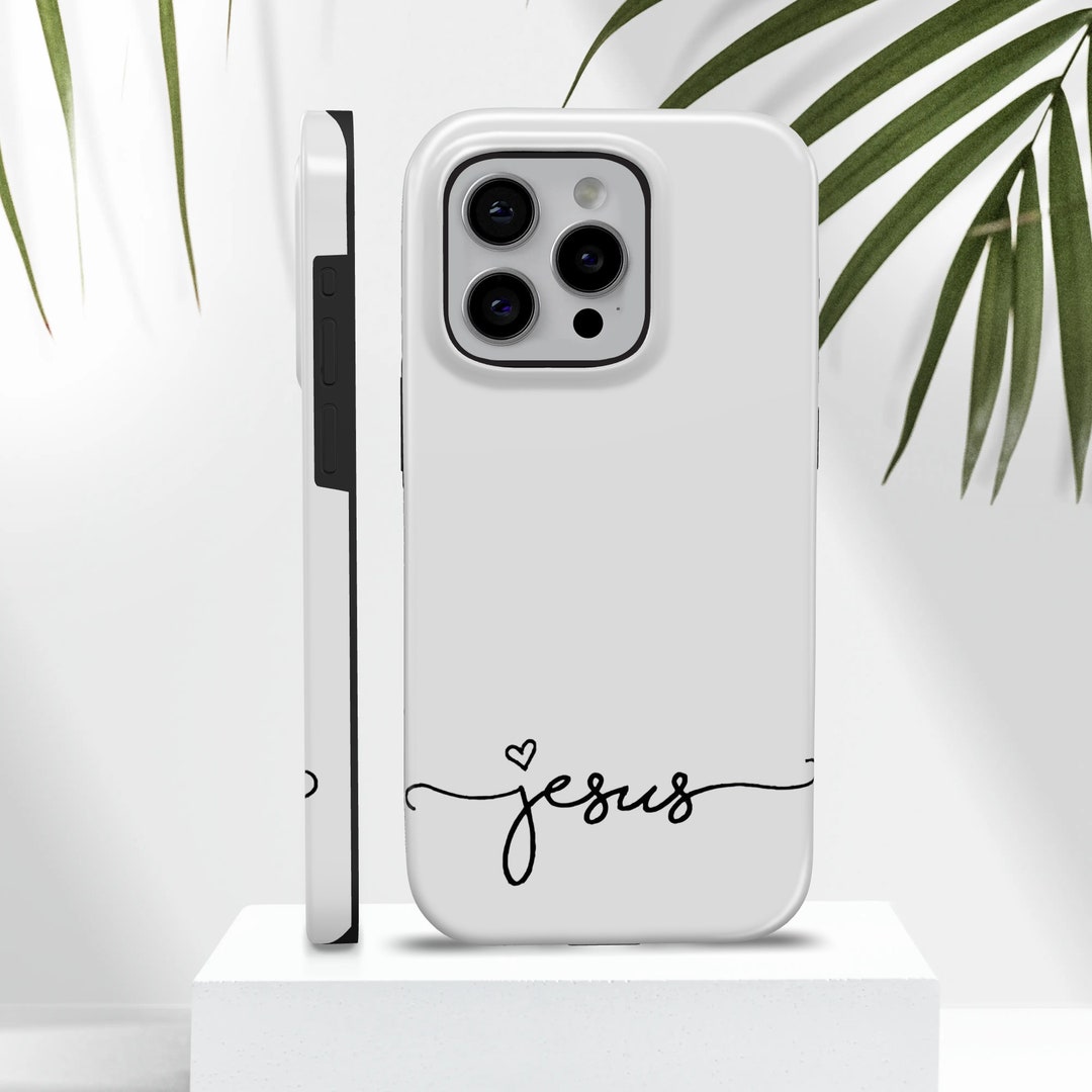 Blessed Religious Phone Case Aesthetic Jesus TOUGH Cover for iPhone ...