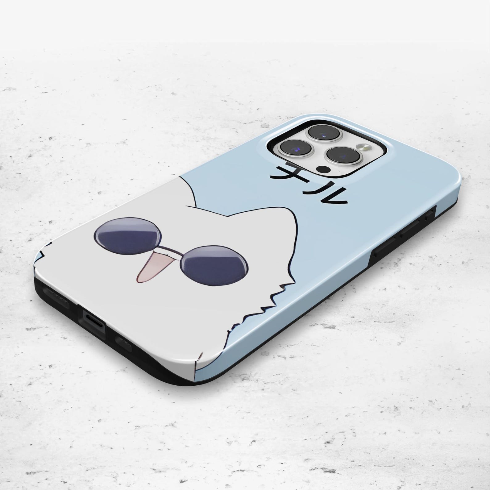 JJK Gojo Cat Phone Case: Anime Tough Case - Etsy