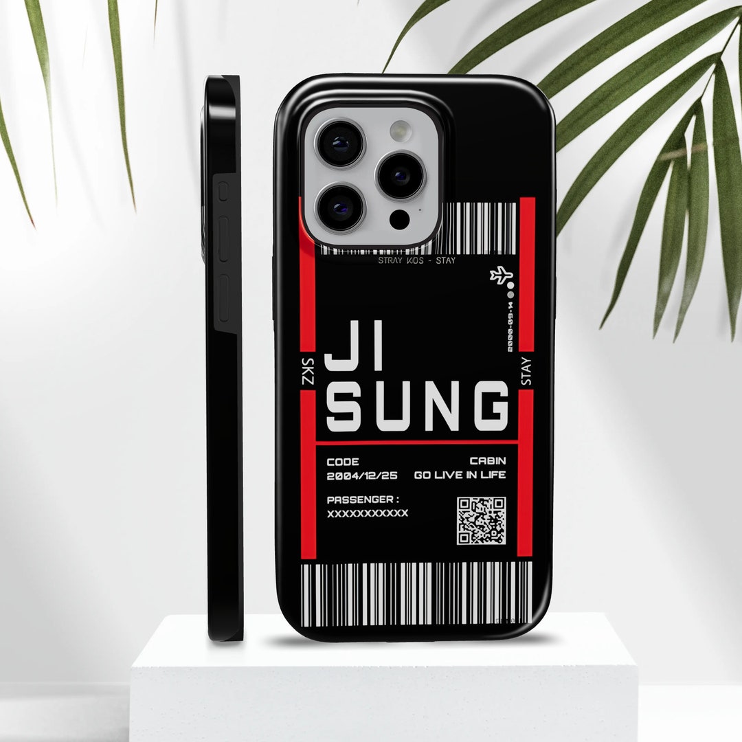 Plane Ticket Phone Case Flight Boarding Pass TOUGH Cover for iPhone ...