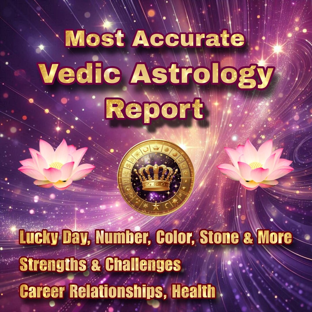 Most Accurate Vedic Astrology Report | 60+ Page Full Life Kundali ...