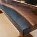 Spalted Walnut Epoxy Benches - Live Edge Design - Etsy