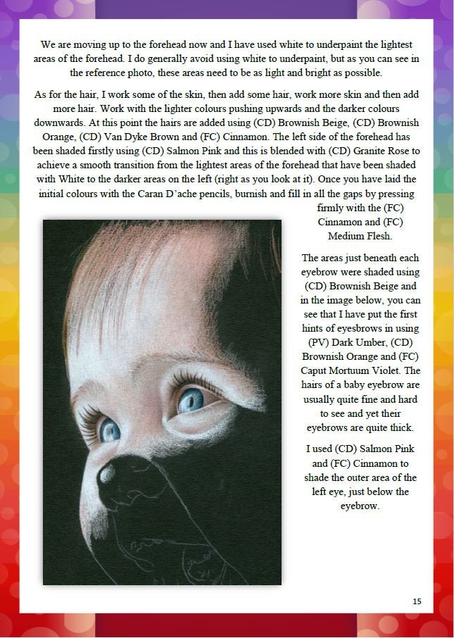 Pippa Portrait Drawing Tutorial - Etsy