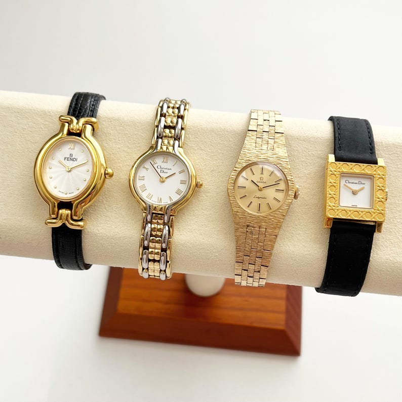 Vintage Women’s Watches: Fendi, Dior, Omega, Dior - Etsy New Zealand