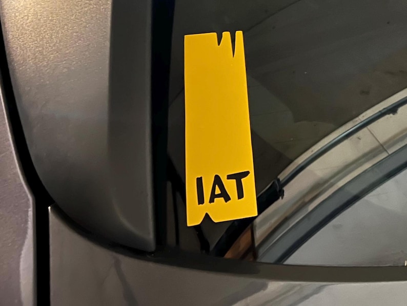 Ice Age Trail Yellow Vinyl Blaze Decal Sticker - Etsy