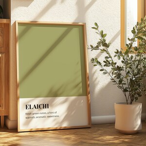 Elaichi - Digital Download | Color Block Print | Desi Aesthetic Wall ...
