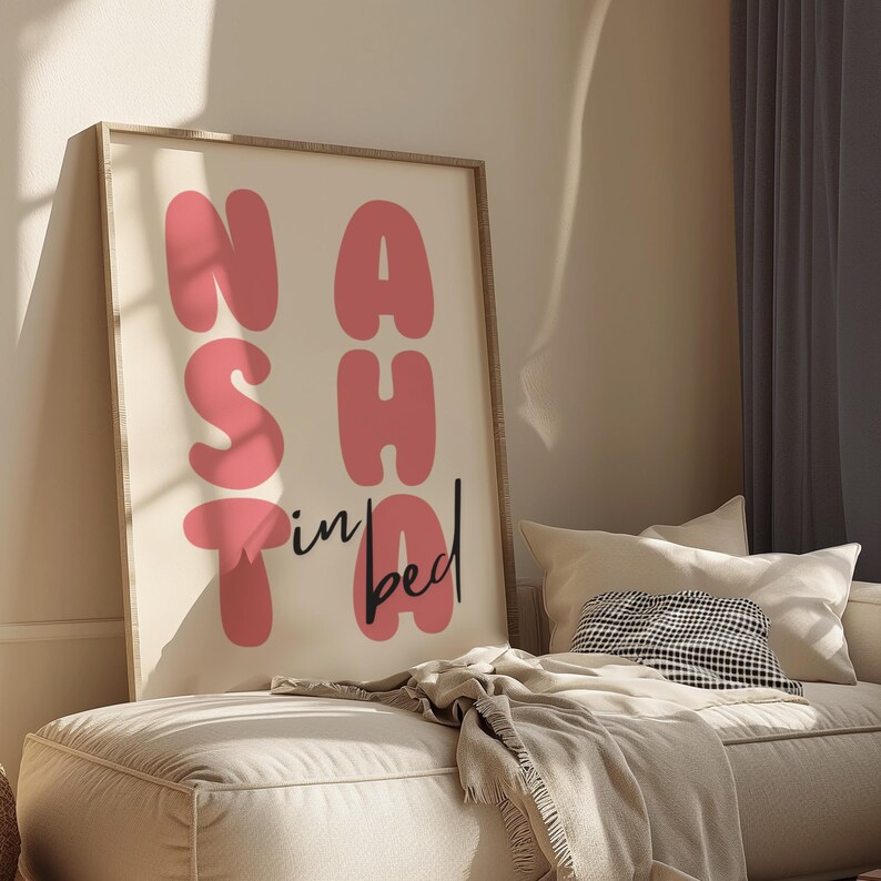 Nashta in Bed - Digital Download | Desi Wall Art | Desi Art | Wall Art ...
