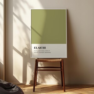 Elaichi - Digital Download | Color Block Print | Desi Aesthetic Wall ...