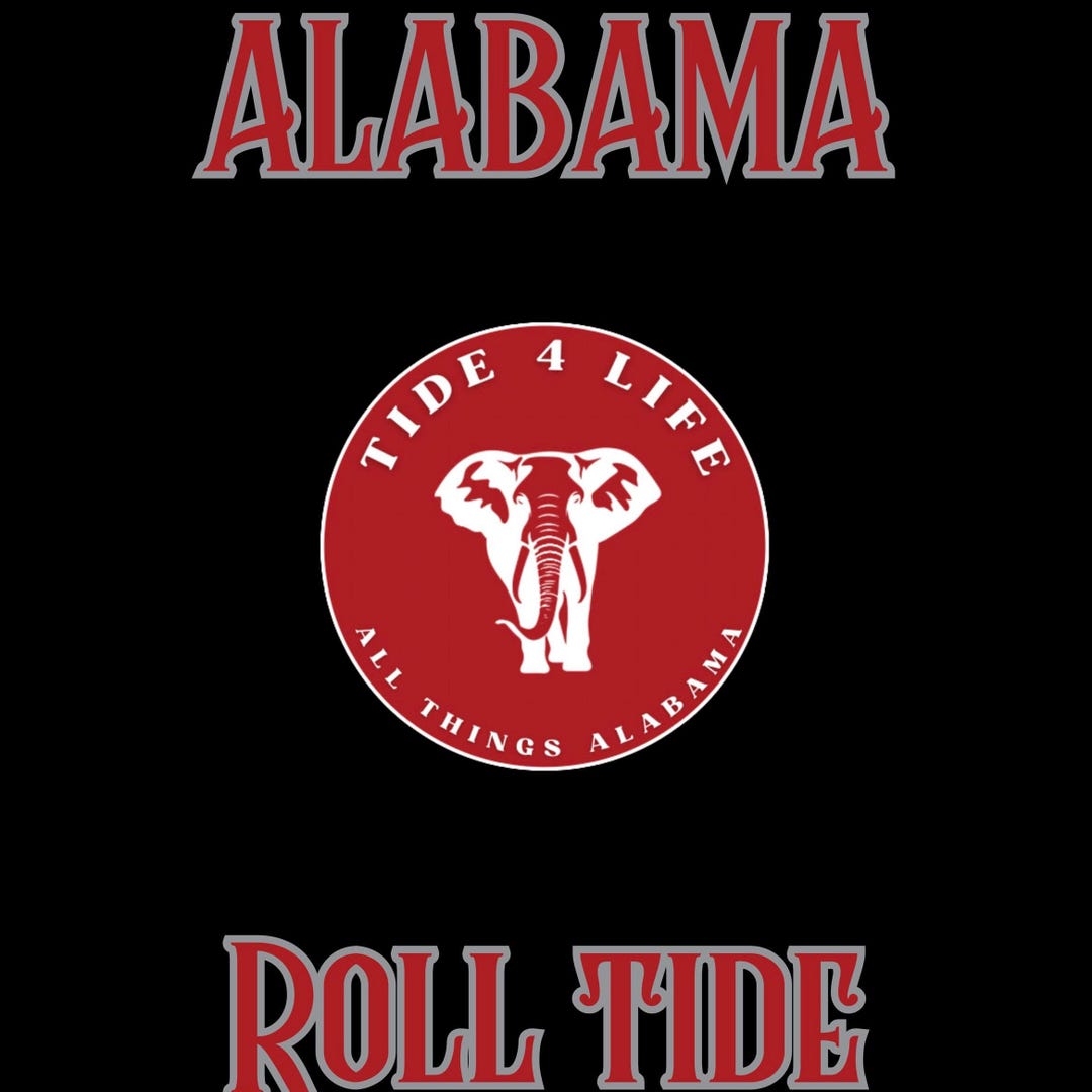 Alabama Roll Tide Crimson PNG File - Etsy