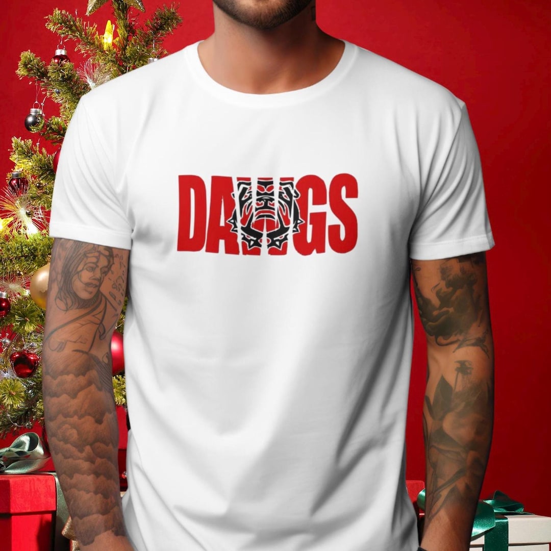 Georgia Bulldogs DAWGS Tshirt - Etsy