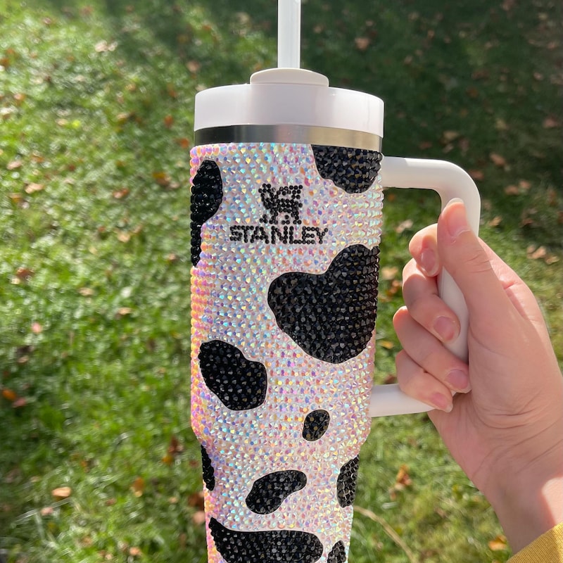 Cow Print Stanley Cup - Etsy