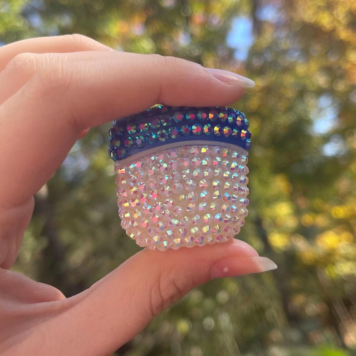 Mini Vaseline Rhinestone Lip Balm - Etsy