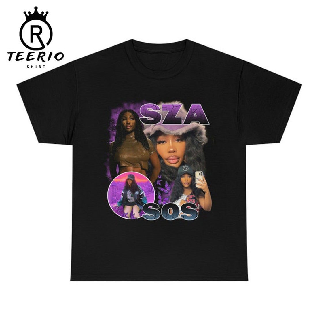 SZA Sweatshirt Sza Merch SZA SOS Full Tracklist Shirt the - Etsy