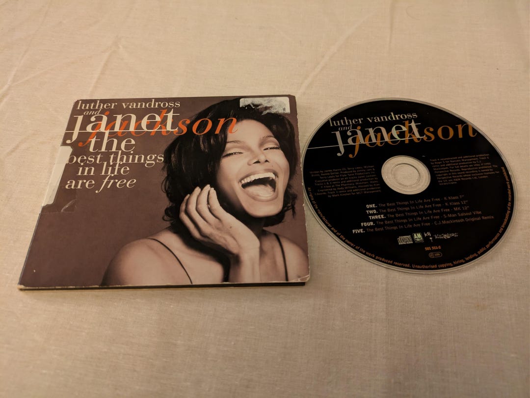 Luther Vandross & Janet Jackson - the Best Things in Life Sale on Two ...