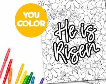 hosanna coloring sheet
