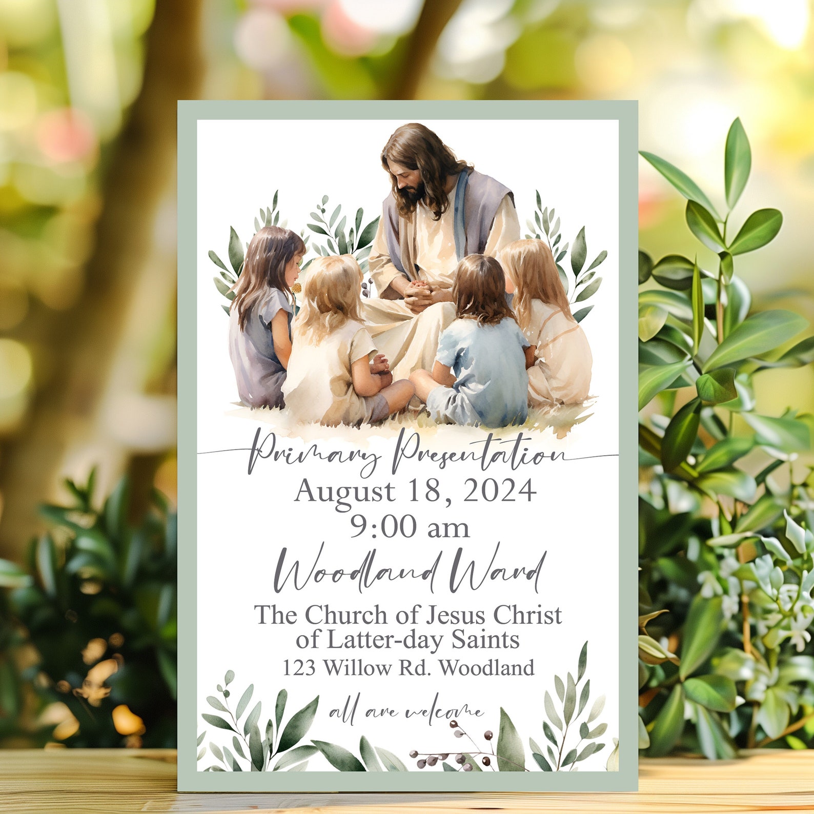 Programa de la Primaria 2024 imprimible, invitación de presentación de ...