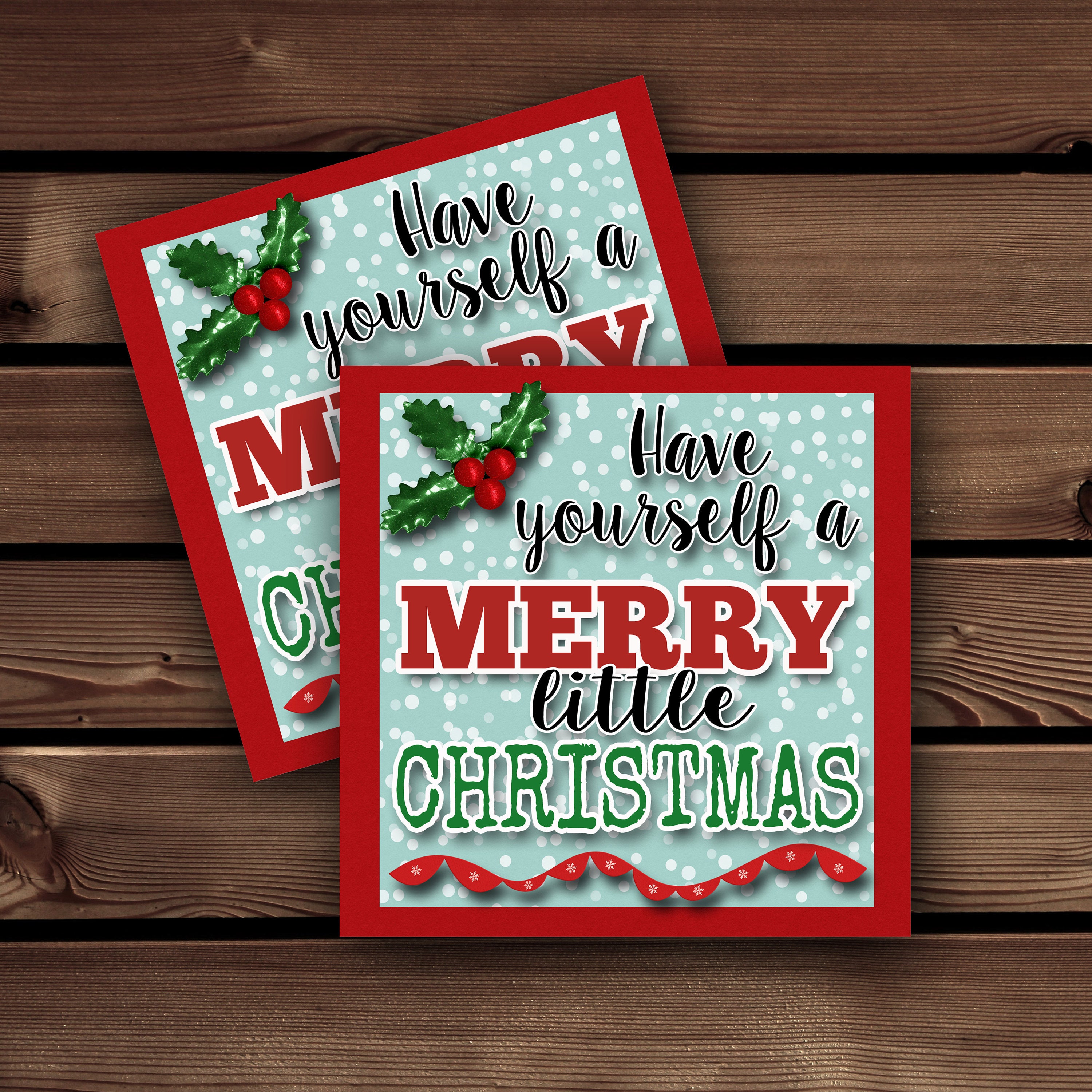 Christmas Cards Christmas Tags Printable Christmas Tags | Etsy